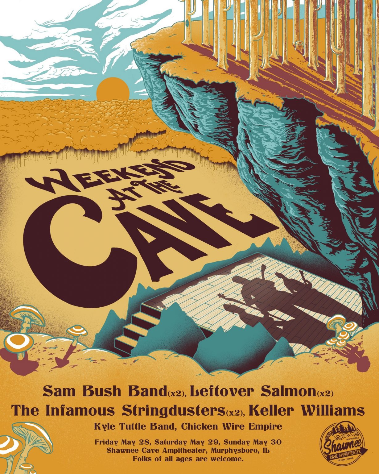 Shawnee Cave Amphitheater To Reopen And Host A Bluegrass Festival ...